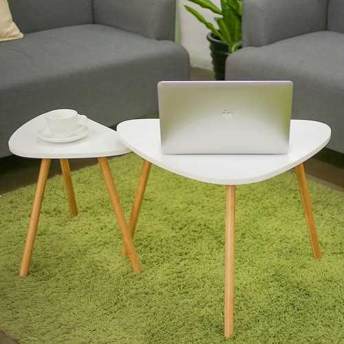 HOMFA Nesting Coffee End Tables Modern Decor Side Table for Home and ...