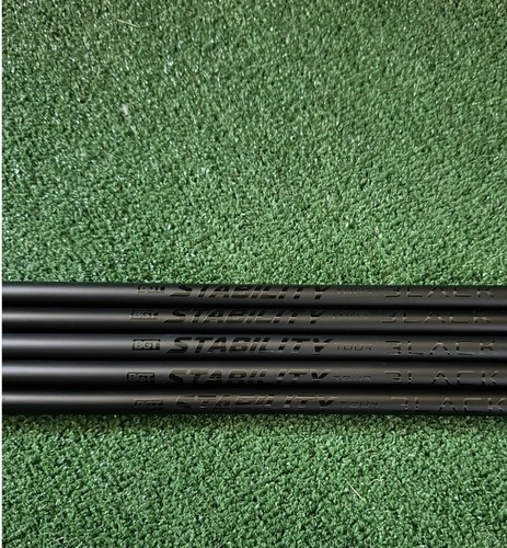 NEW BGT TOUR STABILITY SHAFT BLACK OUT Includes Choice Tip 355/370/390 ...