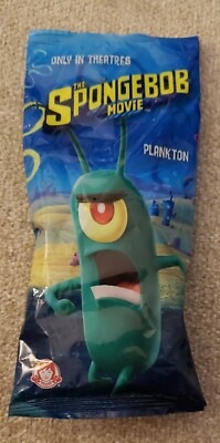 Wendy's Paramount The SpongeBob Movie Plankton Clip-on Kids Meal Toy ...