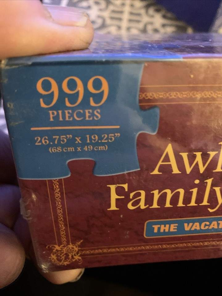 AWKWARD FAMILY PHOTOS 999 PIECE JIGSAW PUZZLE VACATION PUZZLE Sealed | eBay