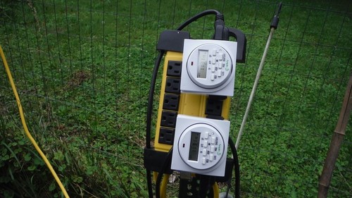 CENTURY 7 Day Heavy Duty Digital Programmable Timer Dual Outlet Both ...