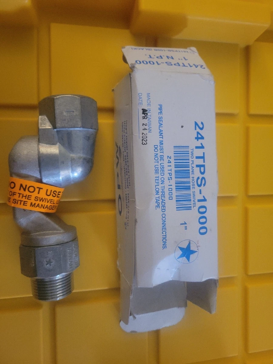 OPW 241TPS-0492 TWO PLANE HOSE SWIVEL FUEL, 3/4x3/4 E85, 53% OFF