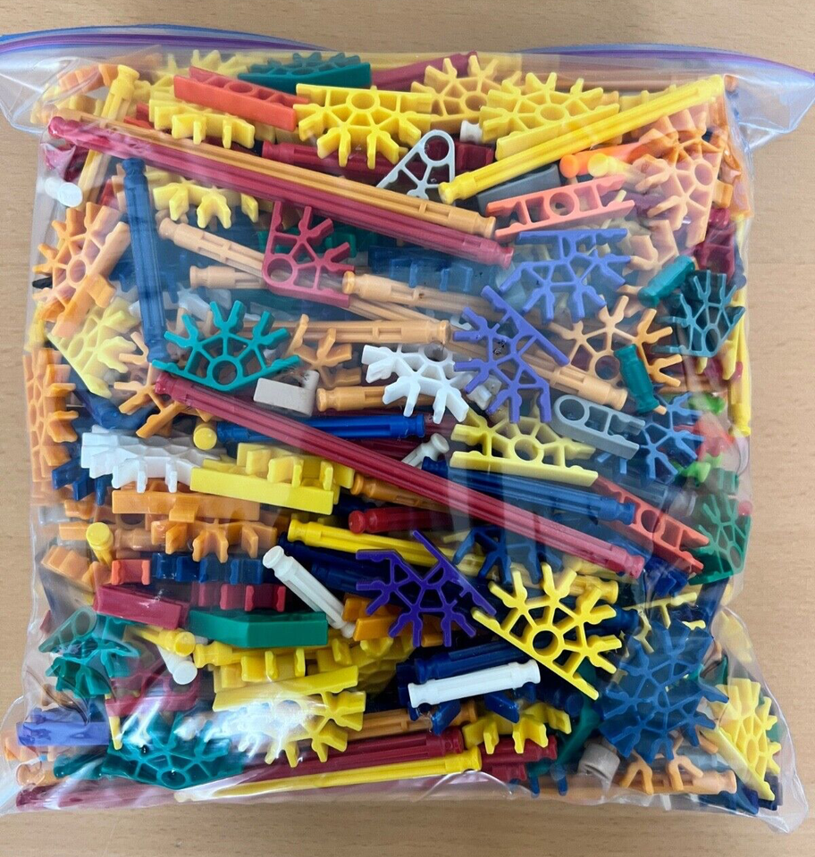 Mixed Lot of K'nex Knex Building Toy Parts Pieces 3lbs Pounds Bag | eBay