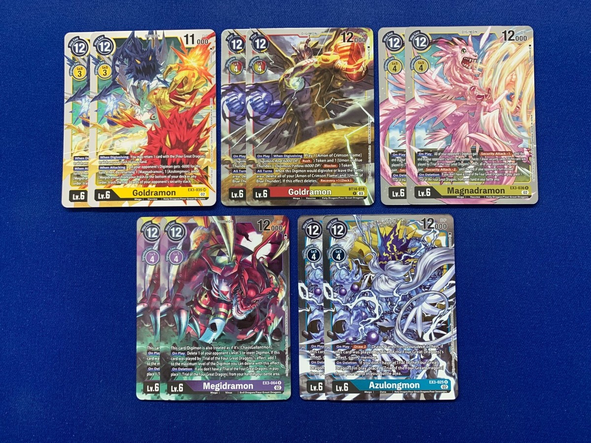 Goldramon Magnadramon Goddramon (Goldramon) And Holydramon