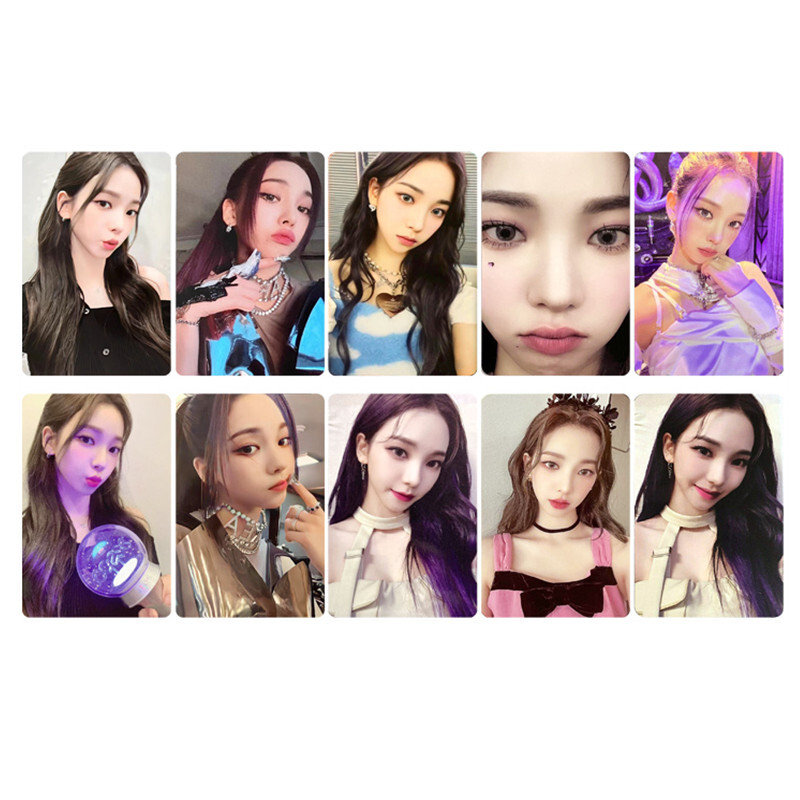 Kpop AESPA Girls Album Photo Cards Self Made Karina Winter Autograph ...
