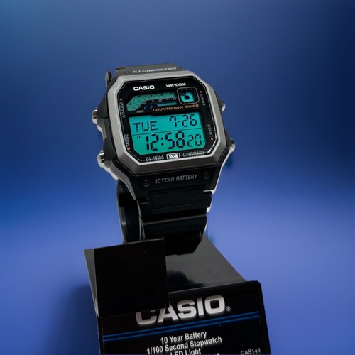 Casio WS1600 With Custom Gradient Filter And Hydro Mod | eBay