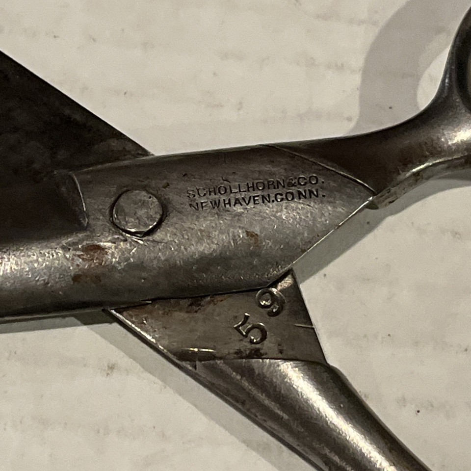 Vintage Schollhorn & Co., New Haven Conn/ Scissors/Shears | eBay UK