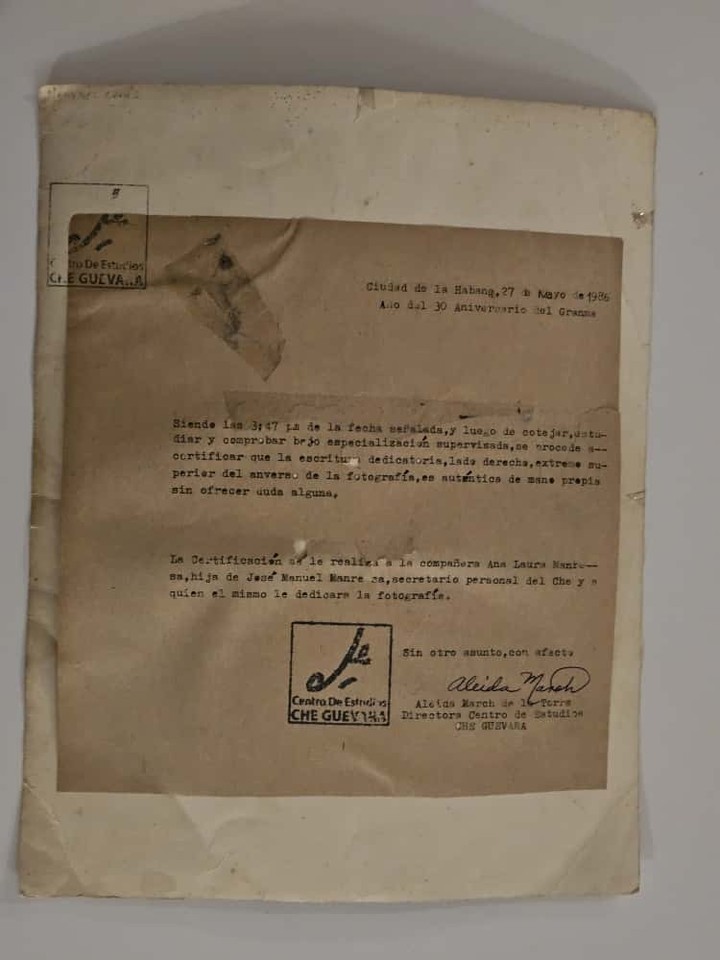 UNSEEN CUBAN ERNESTO CHE GUEVARA SIGNED AUTOGRAPH PORTRAIT 1960s ORIG ...