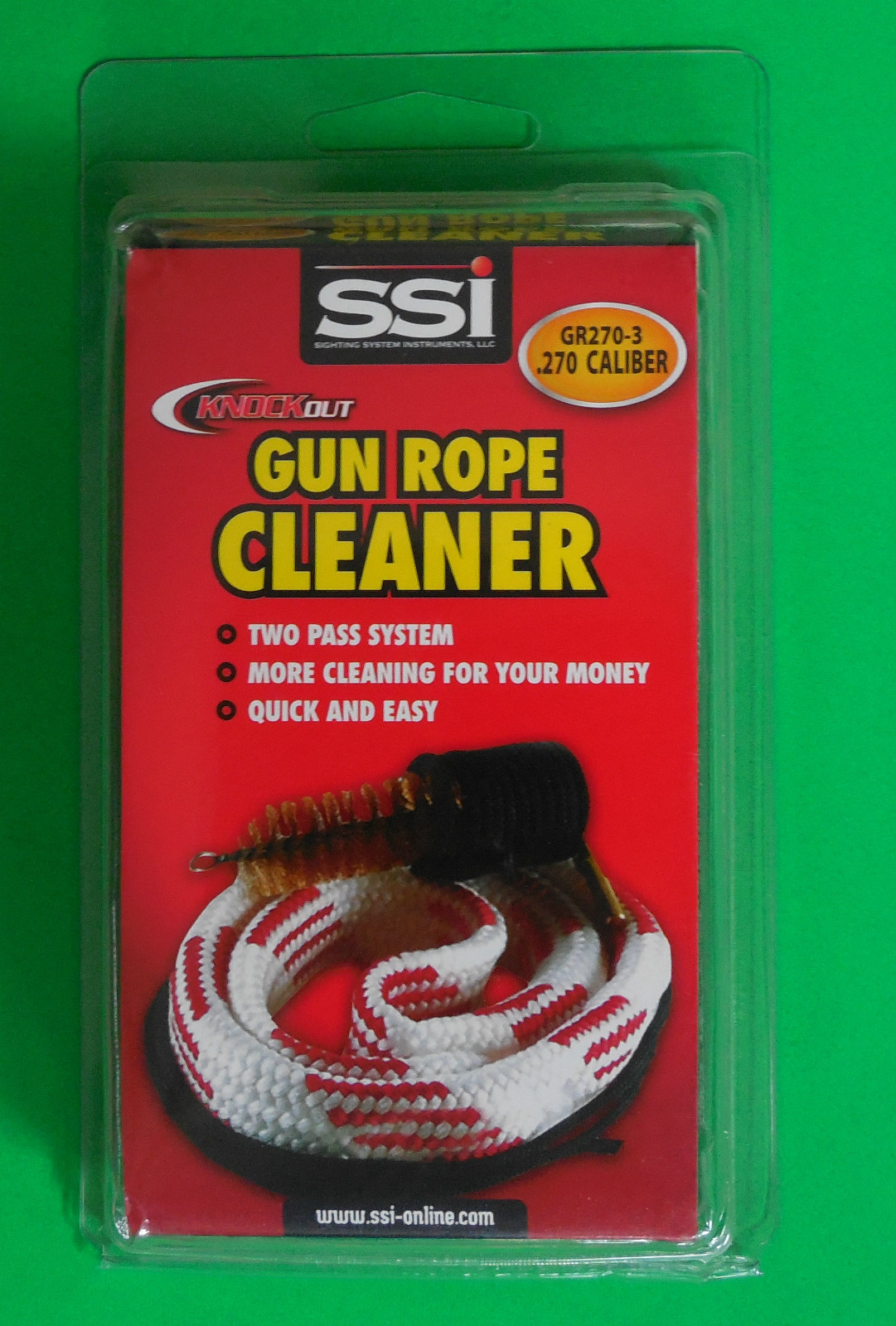 SSI KNOCKOUT GUN ROPE CLEANER .270 - 7mm CALIBER | eBay