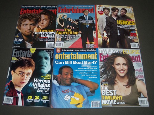 1990S-2000S ENTERTAINMENT WEEKLY MAGAZINE LOT OF 15 - CELEBRITY COVERS ...