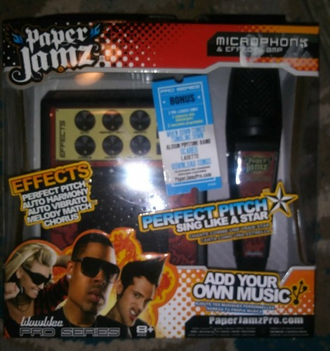 SEALED WowWee Pro Series Paper Jamz Mic and Effects Amp 6420 Red Brand ...
