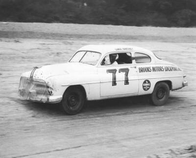 Stock Car Nascar Motor Racing Driver Chuck Mahoney c1950s 1 Old Photo ...