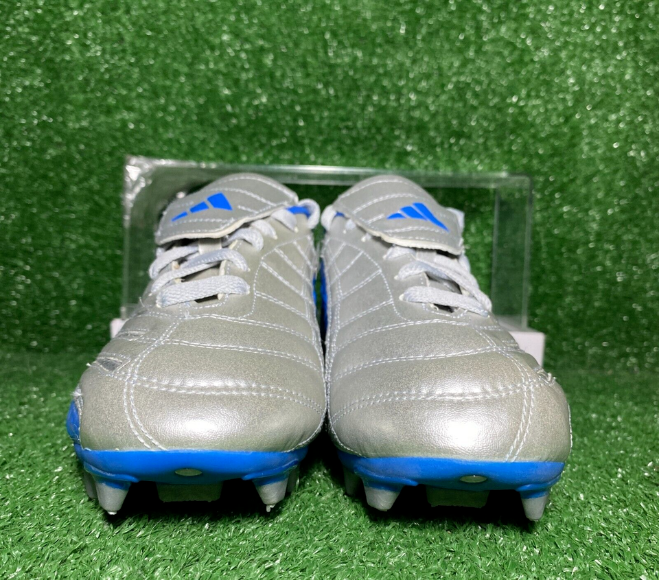 NEW RARE 2004 Adidas F50 Spider Blue Silver FG 7.5 US Predator Total 90 ...