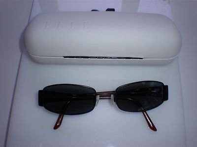 ELLE BLACK FLEXIBLE HINGES 18757 EYEGLASS FRAMES SUNGLASSES LADY | eBay