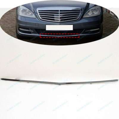 Front Bumper Molding Trim Fit For Mercedes Benz S W221 S350 S450 2010 ...