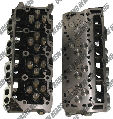 NEW Ford 6.0 Cylinder Head Pair V8 OHV 18MM F-250 F-350 Turbo Diesel ...