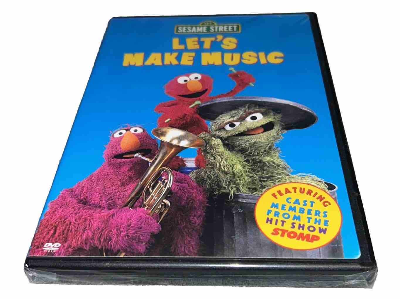 Sesame Street - Lets Make Music (DVD, 2003) for sale online | eBay