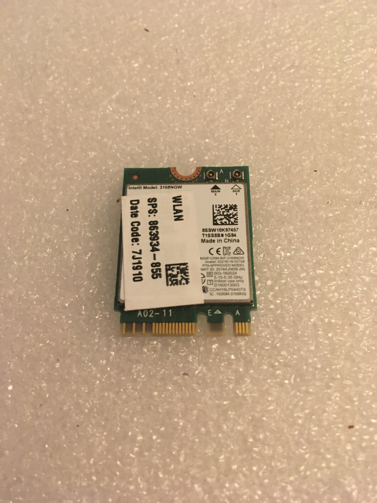 HP Pavilion 15-BS144WM Wireless WiFi Card | eBay