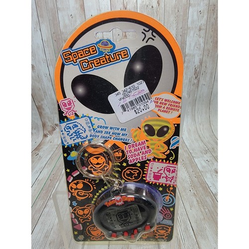 Vintage Alien Space Creatures Tamagotchi Virtual Keychain Pet New ...
