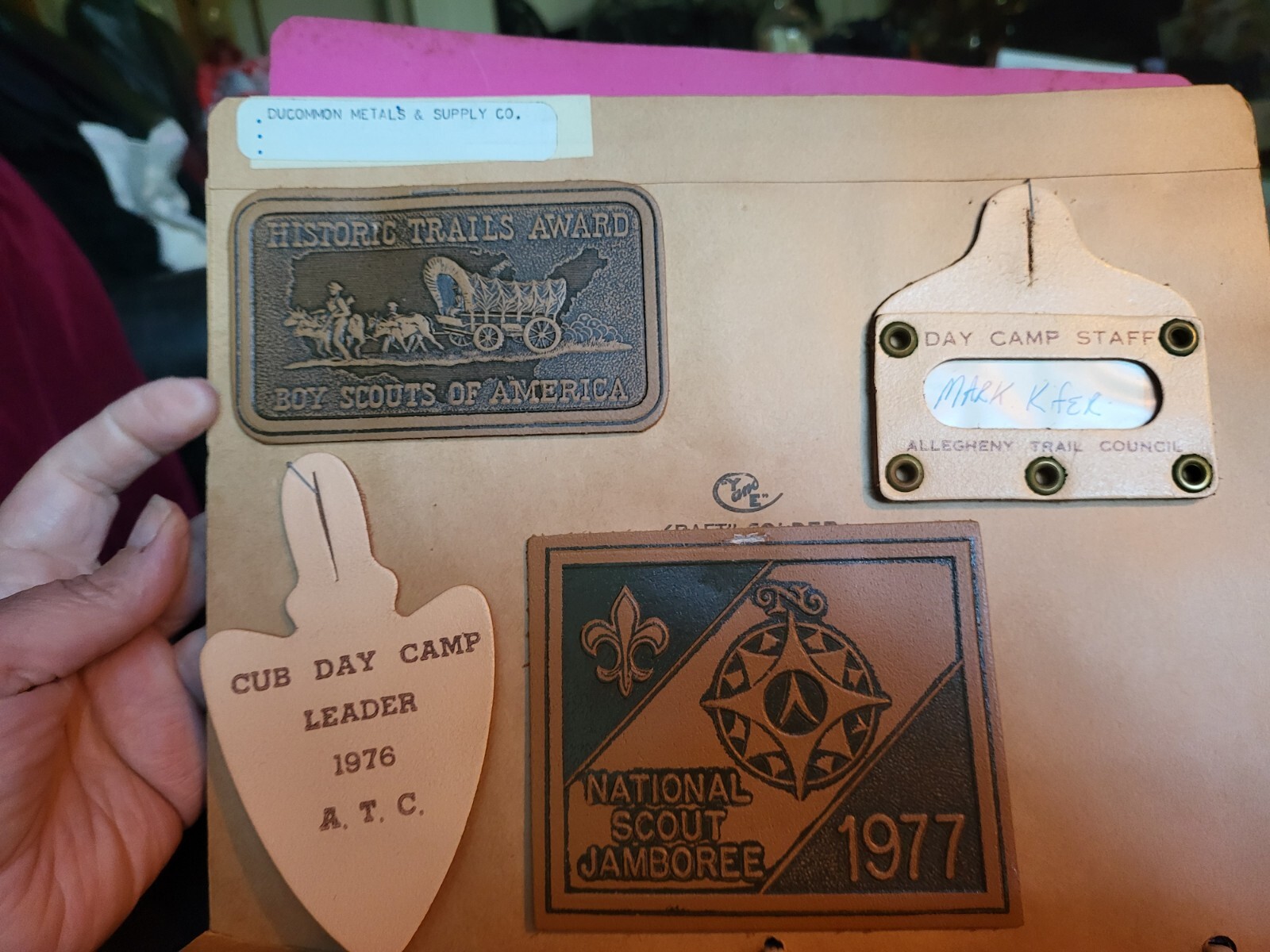 Large Lot of Vintage BSA Boy Scout Patches, Metals , Leather. nostalgia ...
