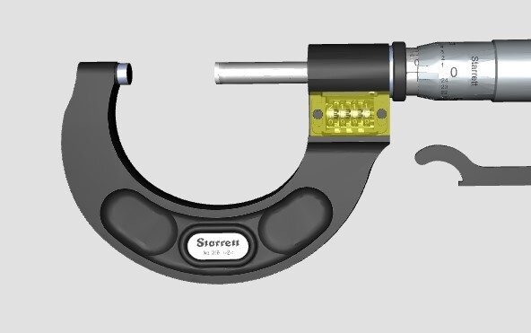 Starrett PT19107 Window ONLY for 216 Series Digital Outside Micrometer ...