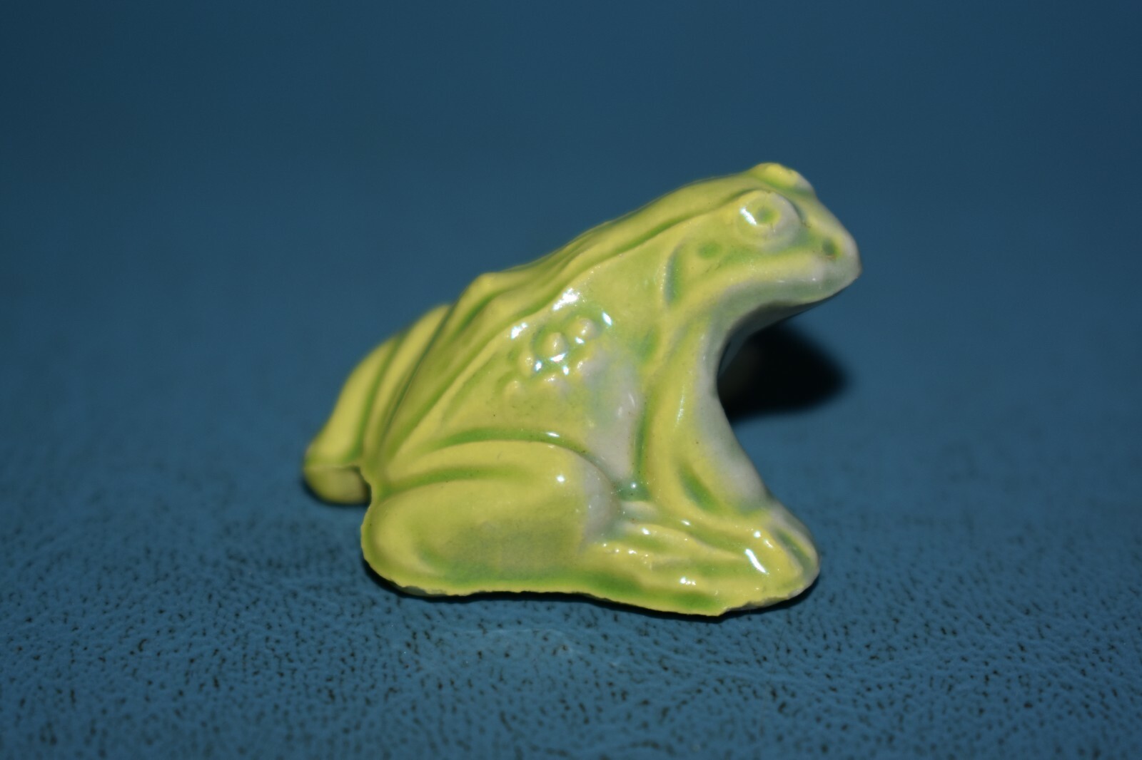 Wade England Frog Figurine Green Recessed Bottom | eBay