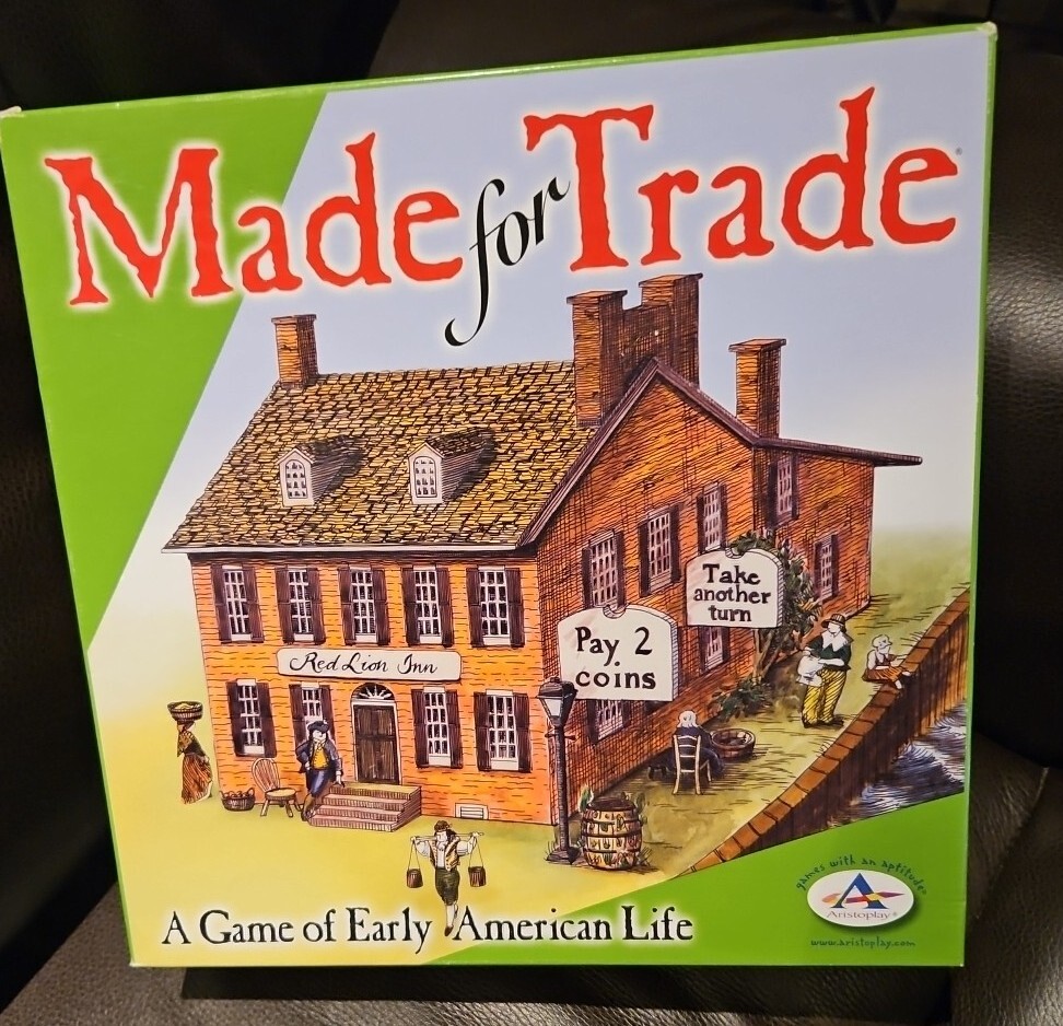 MADE FOR TRADE A Game of Early American Life - Aristoplay Board Game ...