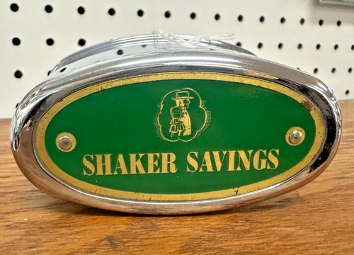 COIN BANK METAL. SHAKER SAVINGS WITH KEY! | eBay