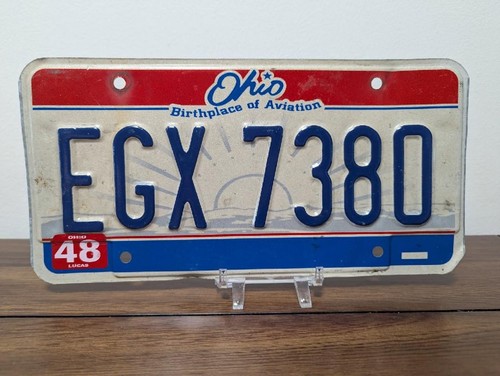Ohio License Plate #EGX 7380 Free Shipping | eBay
