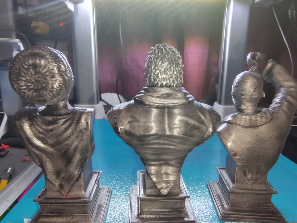 Bust Statue Of Classic Movie Monster's Frankenstein And More 5 Mini ...