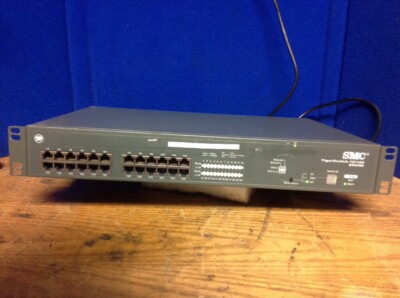 SMC 24 Ports Ethernet Switch TigerSwitch 10/100 6924M | eBay