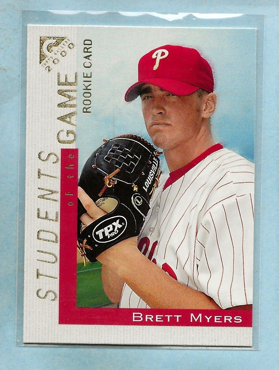 BRETT MYERS - 2000 Topps Gallery "Rookie" - #139 - Phillies - Comb ...