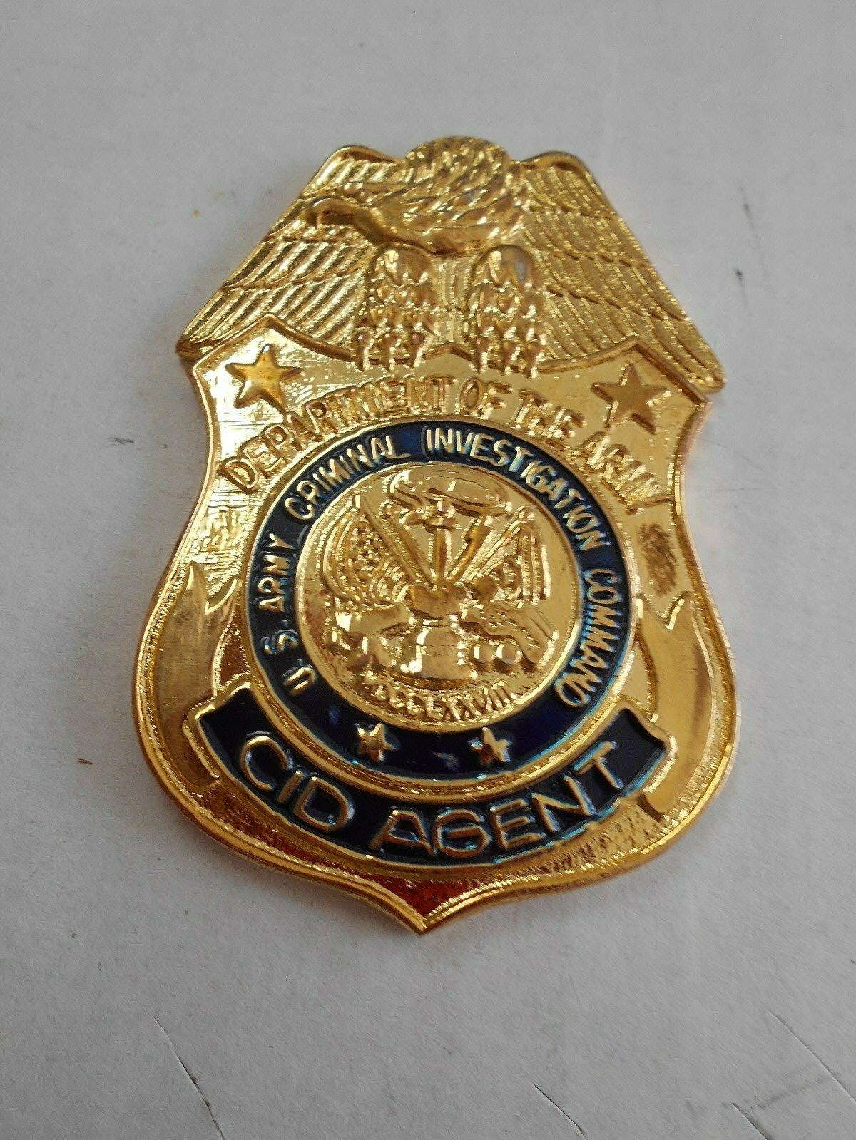 Obsolete United States Army CID "Retired" Badge Desk or Wall Shield | eBay