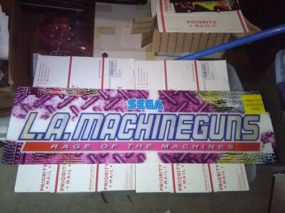 la machine guns plexi arcade marquee #7 | eBay