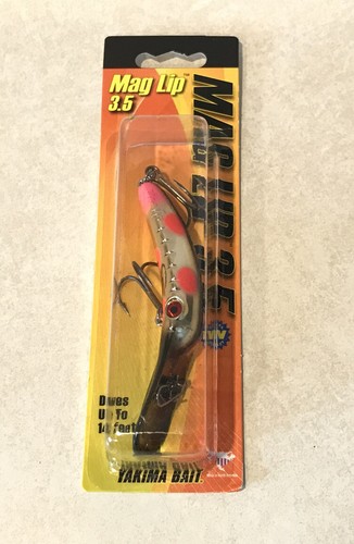 MAG LIP 3.5 Yakima Bait GOLDMEMBER CUSTOM Diving Plug Salmon Fish Troll ...