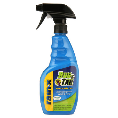 Rain-X BUG & TAR PRE-WASH GEL • Removes Tough Stains Quickly & Easily ...
