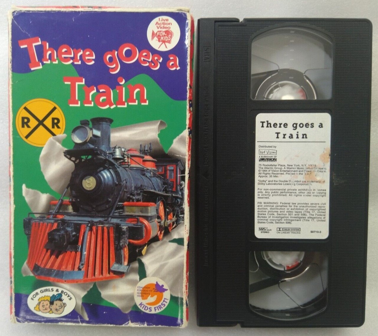 VHS There Goes a Train (VHS, 1996) 85365071032| eBay