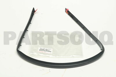 5339576011 Genuine Toyota SEAL, HOOD TO RADIATOR GRILLE 53395-76011 | eBay