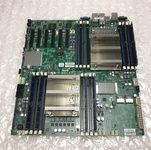 Supermicro X9DRD-7LN4F Motherboard Combo 2x Xeon E5-2665 @2.40GHz 128GB ...