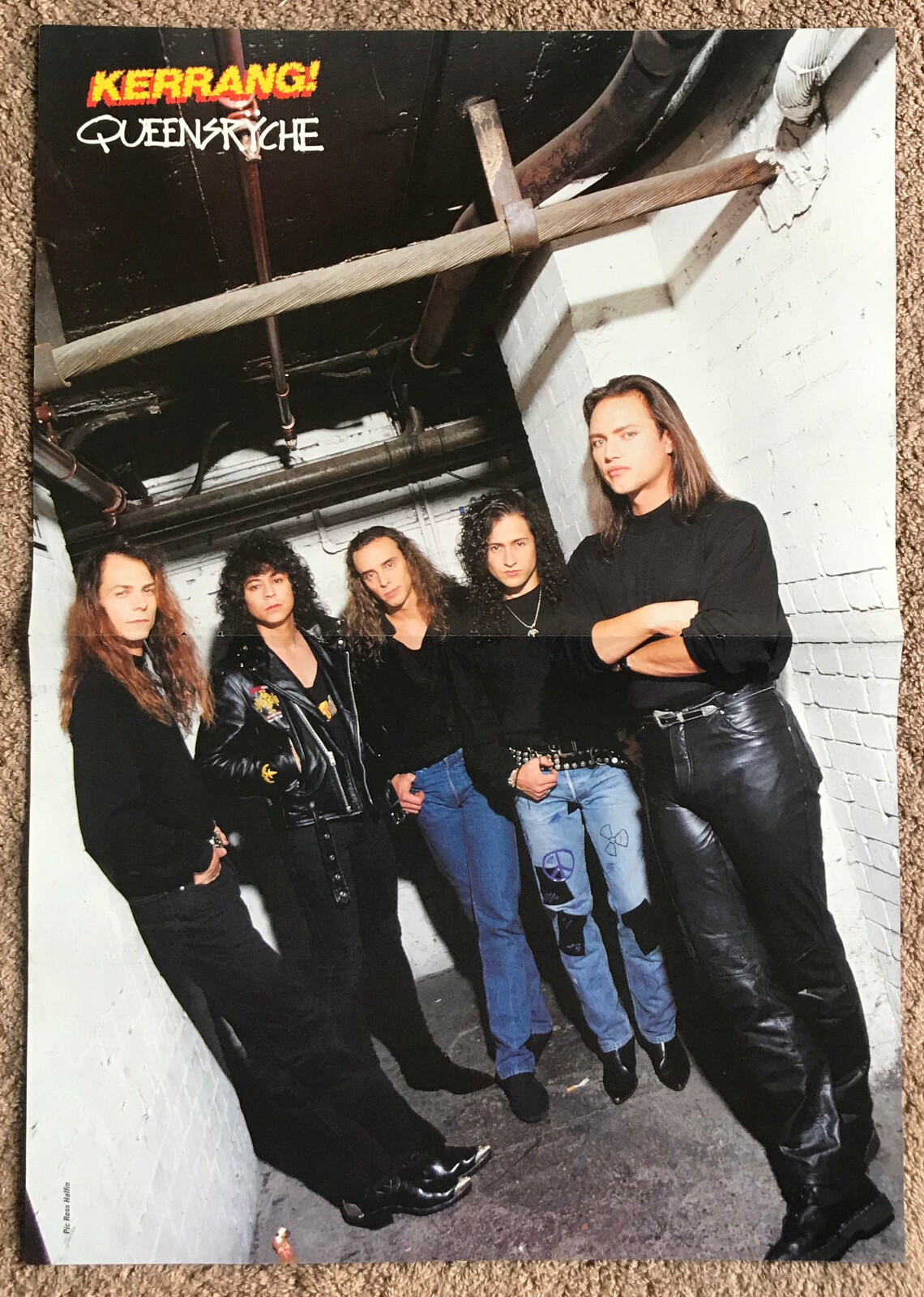 QUEENSRYCHE - 1991 UK Magazine centrefold poster | eBay