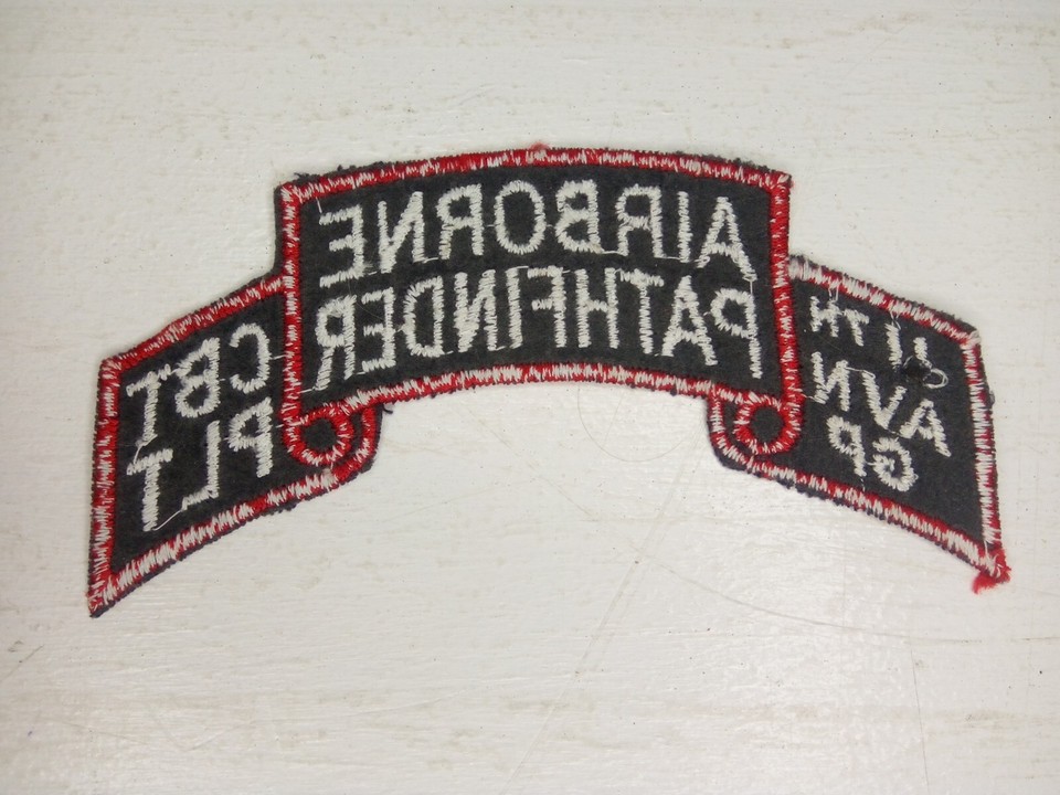 US Army Airborne Pathfinder Air Forces 11th Aviation Group Insignia Patch | eBay