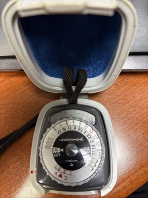 Vtg Gossen Pilot Exposure Light Meter Tested w/ Case Made in West ...