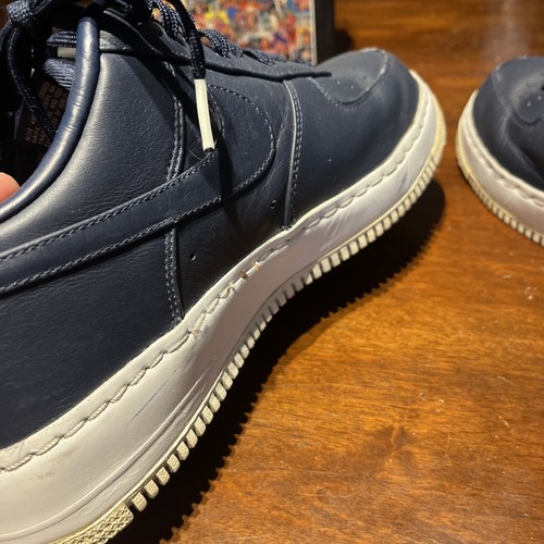 Size 9.5 - NikeLab Air Force 1 Low Blue B85 | eBay