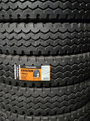 (4) Trazano CR926D 11R24.5 Tires CR 926 D 16-PLY H Load Drive 11 R 24.5 ...