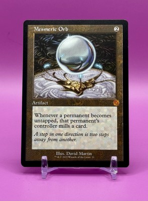 Mesmeric Orb | MTG The Brothers' War: Retro Frame Artifacts Regular | eBay