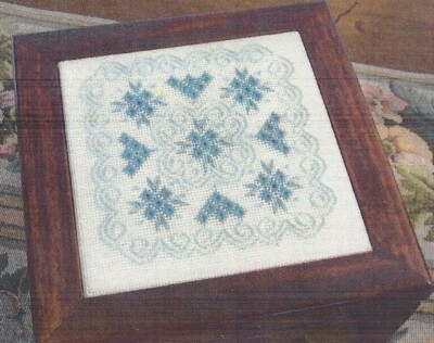 FANCY THAT #69--Beautiful Blue Flowers--Counted Cross Stitch Pattern | eBay