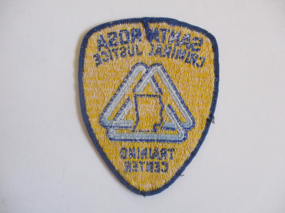 vintage 1980 Santa Rosa Criminal Justice Training Center California ...