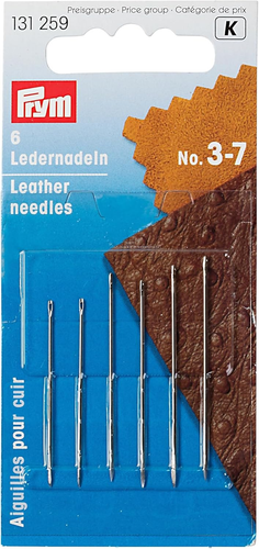 Leather, 3-7, 6 Pc Hand Needles, 6 Piece, Silver 7445033841856| eBay