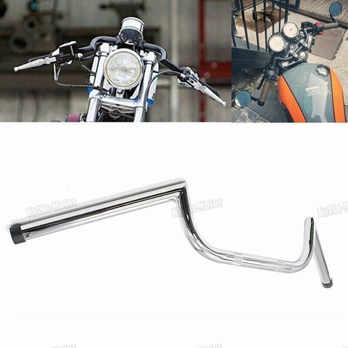 Motorcycle Chrome Handlebar bars 7/8" For CB500 CB650 CB750 KZ650 ...