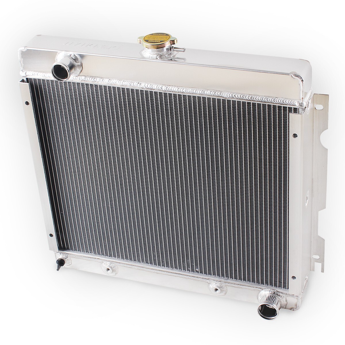 3 Row Aluminum Radiator For 1970-1972 Dodge Dart Plymouth Duster V8 5 ...